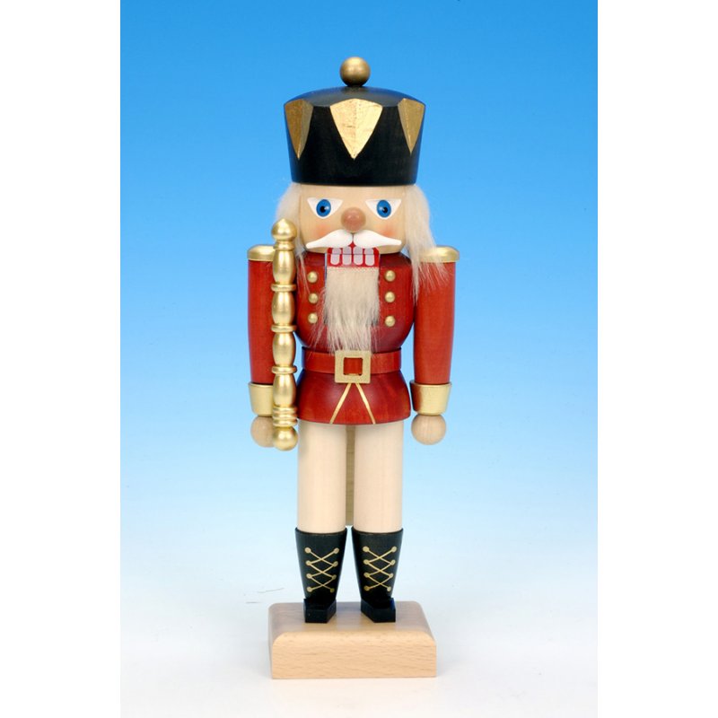 Christian Ulbricht Nussknacker König klein rot - Holzkunst aus dem ...